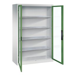 C+P Werkzeugschrank Acurado, 1950x1200x500mm, 7035/6011 ; C + P M&ouml;belsysteme (8931-055|S10373)