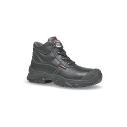UPower Schn&uuml;rstiefel EN20345 S3 SRC Jaguar UK Gr.45 Glattleder schwarz Kunststoffkappe ; U-Power (RR1028445)