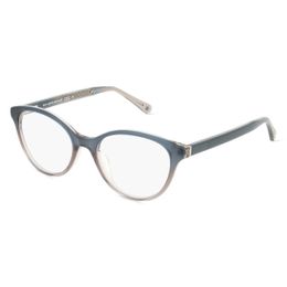 Kate Spade IRENE Brille Damen | Fassung: Vollrand, Oval, Blau Grau