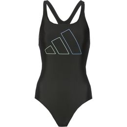 Adidas Big Bars Schwimmanzug Damen - Gr&ouml;&szlig;e 40 - schwarz