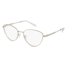 Michael Kors MK3070 CRESTED BUTTE Brille Damen | Fassung: Vollrand, Cat Eye, Silber