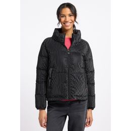 Frieda & Freddies New York Damen Daunenjacke "Fake Down Jacket / Shiny Jane"schwarz, Gr. 42, FRIEDA & FREDDIES, gemustert, 100% Polyester, Jacken