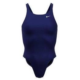 Nike Swim Sportbadeanzug 'Fastback' Damen Gr&ouml;&szlig;e M dunkelblau / wei&szlig;