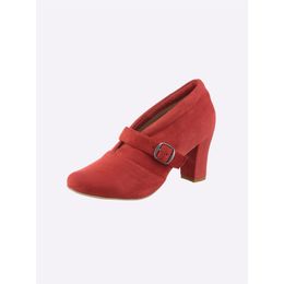 Andrea Conti Damen Hochfrontpumps, rot, Gr&ouml;&szlig;e 38