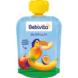 Quetschie Kinderspass Multifrucht ab 1 Jahr (4x90 g) Bebivita