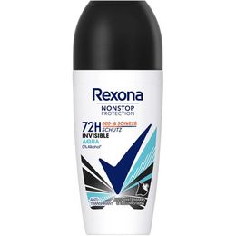 Rexona Antitranspirant Deo Roll-on Nonstop Protection Invisible Aqua