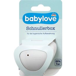 Schnullerbox hellgrau babylove