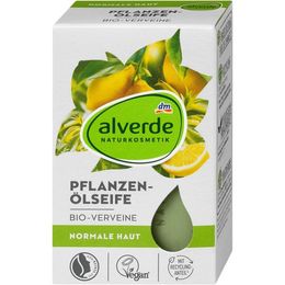 alverde Seifenst&uuml;ck Pflanzen&ouml;lseife mit Verveine