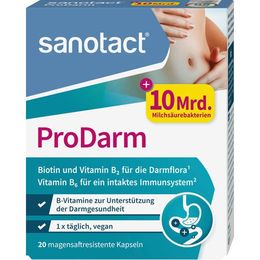 sanotact ProDarm + Milchs&auml;urekulturen Kapseln 20 St.