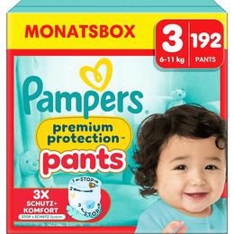 Pampers Baby Pants Premium Protection Gr. 3 (6-11 kg) , Monatsbox