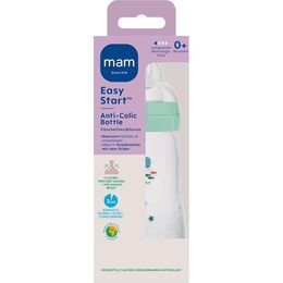 Babyflasche Easy Start Anti-Colic, mint, von Geburt an, 260 ml MAM