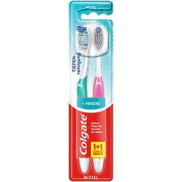Colgate Zahnb&uuml;rste Tiefenreinigung + Frische mittel (1+1Gratis)