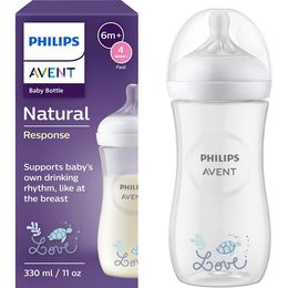 Babyflasche Natural Response wei&szlig;, ab dem 3. Monat, 330 ml Philips Avent