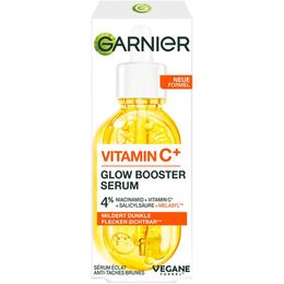 Garnier Skin Active Serum Glow Booster, Vitamin C Anti-Dunkle-Flecken