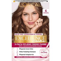 L'OR&Eacute;AL PARiS EXCELLENCE Creme Haarfarbe 6 Dunkelblond