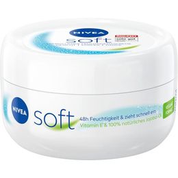 Nivea Feuchtigkeitscreme soft im Tiegel