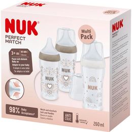 Nuk Perfect Match braun 3tlg Starterset 260ml