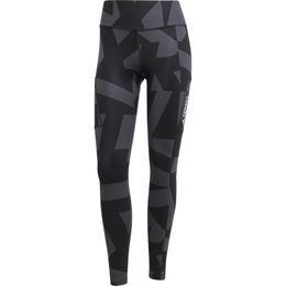 Adidas MULTI Tights Damen - Gr&ouml;&szlig;e 38 - grau