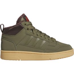 Adidas RAPID COURT MID WINTERIZED Sneaker Kinder - Gr&ouml;&szlig;e 36 - oliv