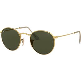 Ray-Ban Round Metal Brille - Gr&ouml;&szlig;e Einheitsgr&ouml;&szlig;e - gold