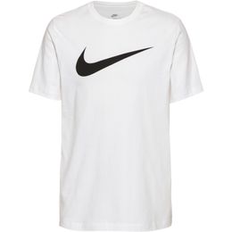 Nike Icon Swoosh T-Shirt Herren - Gr&ouml;&szlig;e M - wei&szlig;