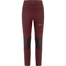 Jack Wolfskin KAMMWEG Tights Damen - Gr&ouml;&szlig;e S - rot