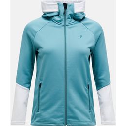 Peak Performance Rider Fleecejacke Damen - Gr&ouml;&szlig;e M - blau