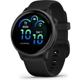 Garmin Vivoactive 6 Sportuhr - Gr&ouml;&szlig;e Einheitsgr&ouml;&szlig;e - schwarz