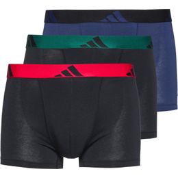 Adidas Trunk 3PK Unterhose Herren - Gr&ouml;&szlig;e XXL - schwarz