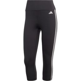 Adidas TRAIN ESSENTIALS 3-STREIFEN Tights Damen - Gr&ouml;&szlig;e S - schwarz