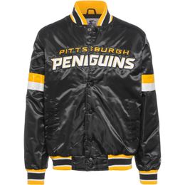 starters Starter Pittsburgh Penguins Bomberjacke Herren - Gr&ouml;&szlig;e M - schwarz