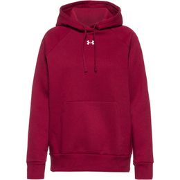 Under Armour Rival Hoodie Damen - Gr&ouml;&szlig;e XS - rot