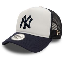 New Era World Series Trucker New York Yankees Cap - Gr&ouml;&szlig;e Einheitsgr&ouml;&szlig;e - wei&szlig;