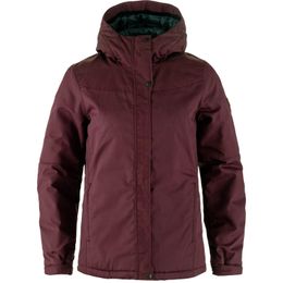 Fj&auml;llr&auml;ven FJ&Auml;LLR&Auml;VEN Stina Padded Winterjacke Damen - Gr&ouml;&szlig;e L - rot