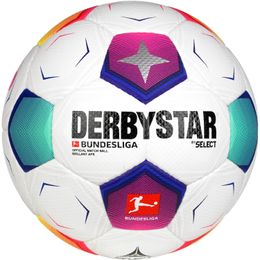 Derbystar Bundesliga Brillant APS v25 Fu&szlig;ball - Gr&ouml;&szlig;e 5 - wei&szlig;