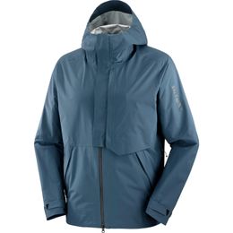 Salomon OUTERPATH PRO 2.5L Hardshelljacke Herren - Gr&ouml;&szlig;e S - blau