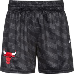 New Era Chicago Bulls Funktionsshorts Herren - Gr&ouml;&szlig;e L - schwarz