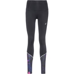 asics ROAD LITE-SHOW Lauftights Damen - Gr&ouml;&szlig;e XS - schwarz