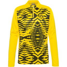 Puma Borussia Dortmund Prematch Funktionsshirt Herren - Gr&ouml;&szlig;e L - gelb