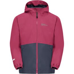 Jack Wolfskin ICELAND 3IN1 Doppeljacke Kinder - Gr&ouml;&szlig;e 176 - rosa