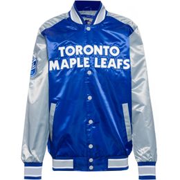 starters Starter Toronto Maple Leafs Bomberjacke Herren - Gr&ouml;&szlig;e S - blau