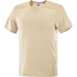 Salomon OUTLINE Funktionsshirt Herren - Gr&ouml;&szlig;e M - beige