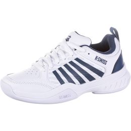 K-Swiss COURT EXPRESS 2 CARPET Tennisschuhe Kinder - Gr&ouml;&szlig;e 35 1/2 - wei&szlig;