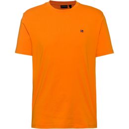Napapijri Salis T-Shirt Herren - Gr&ouml;&szlig;e XXL - orange