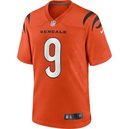 Nike Cincinnati Bengals Joe Burrow 9 Spielertrikot Herren - Gr&ouml;&szlig;e L - orange