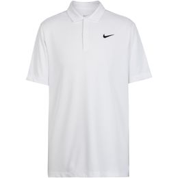 Nike M NKCT DF POLO SOLID Tennis Polo Herren - Gr&ouml;&szlig;e XL - wei&szlig;