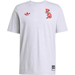 Adidas FC Bayern M&uuml;nchen T-Shirt Herren - Gr&ouml;&szlig;e S - grau