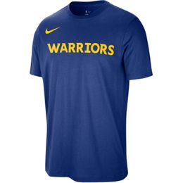 Nike GSW M NK ES SS TEE Basketball Shirt Herren - Gr&ouml;&szlig;e M - blau