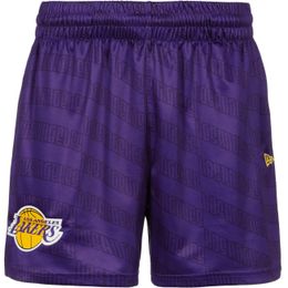 New Era Los Angeles Lakers Funktionsshorts Herren - Gr&ouml;&szlig;e S - lila