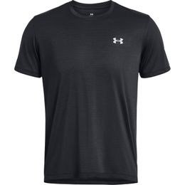 Under Armour STREAKER Funktionsshirt Herren - Gr&ouml;&szlig;e XXL - schwarz